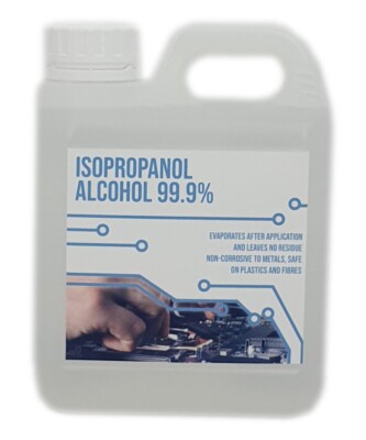 ISOPROPANOL 99% IPA Antiseptic Disinfectant 1L Jerry Container ...