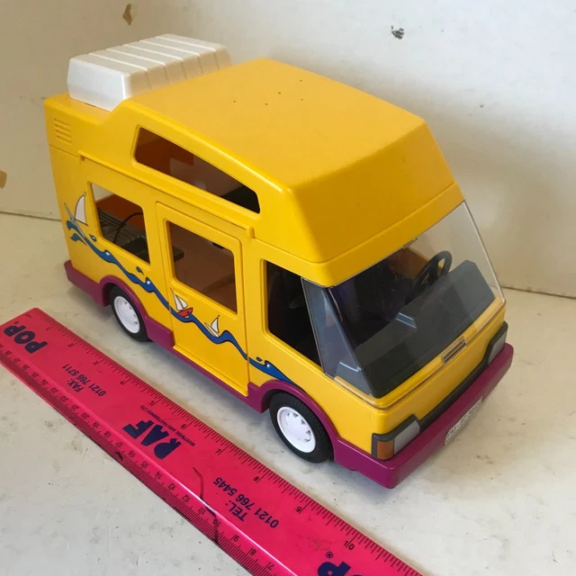 PLAYMOBIL PLASTIC TOYS - Yellow Camper Van £12.99 - PicClick UK