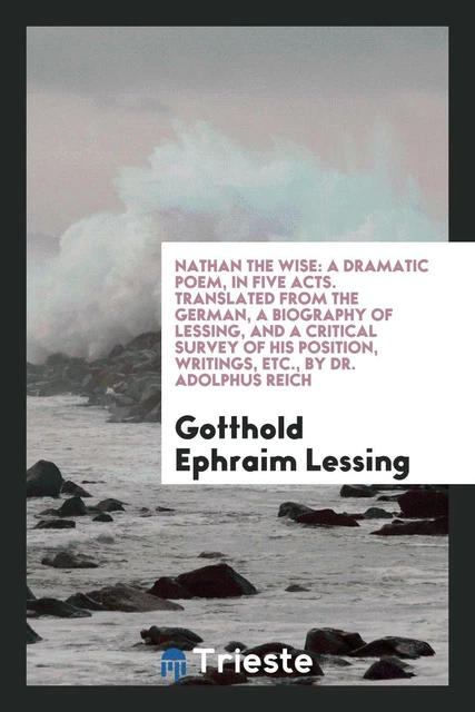 NATHAN THE WISE: A Dramatic Poem, in Five Acts. Translated fro... EUR ...