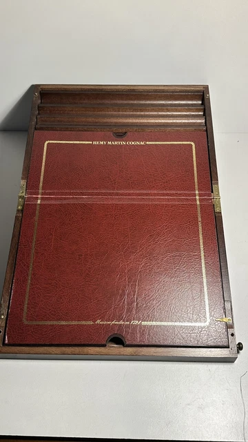 VINTAGE REMY MARTIN ‘Maitres de Chai’ Writing Desk/Slope £50.00 ...