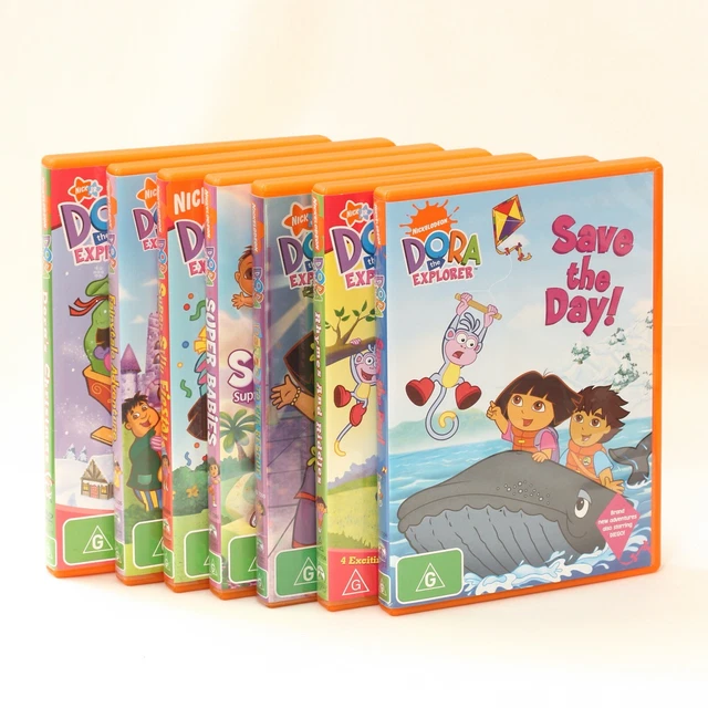DORA THE EXPLORER DVD Bundle (Lot of 7) - Save The Day!, Super Babies ...