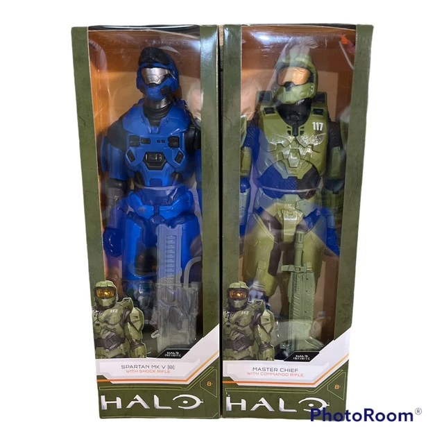 HALO INFINITE MASTER CHIEF WITH COMMANDO RIFLE 12” SERIES 2 Spartan MK ...