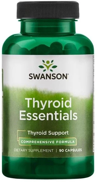 SWANSON TIROIDE ESSENZIALE Enhance Tiroide Funzione & Nervoso Sistema ...