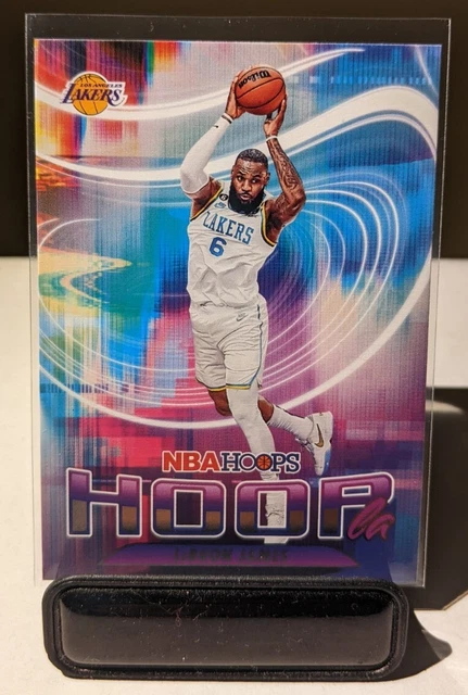 2023-24 PANINI NBA Hoops INSERT HOOPLA - LEBRON JAMES #9 - Los Angeles ...