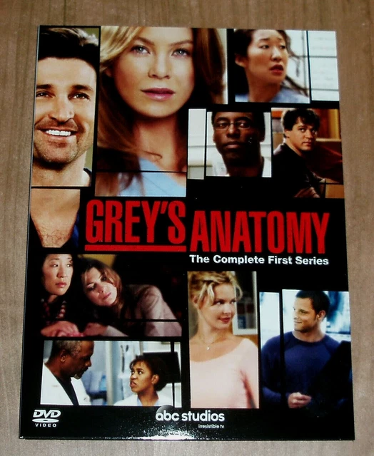 ANATOMY OF GREY 1ª Season Complete 3 Disc DVD New Series ( v. O English ...