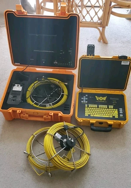 PROFESSIONAL WALL AND Pipe/Drain Inspection Kit . Scanprobe. Heavy Duty ...