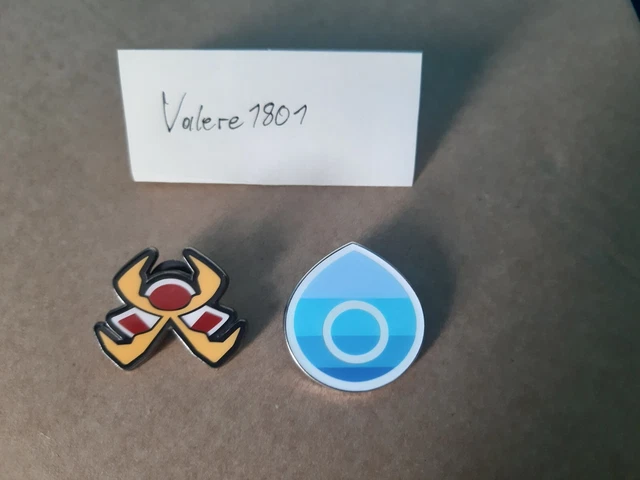 PIN'S POKEMON BADGES feu et eau EUR 8,00 - PicClick FR