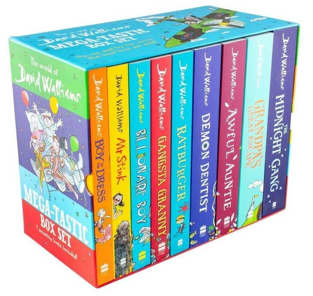 DAVID WALLIAMS - Mega-Tastic Box Set,Worlds Worst Children, Ice Monster ...