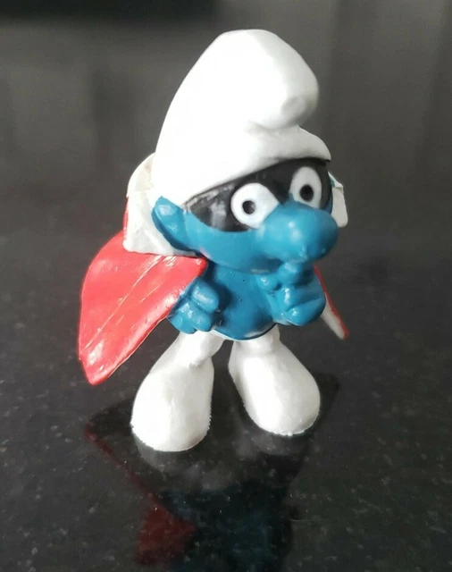 SMURFS SPY SMURF 20008 Rare 1966 Vintage Figure Toy Schleich Peyo $21. ...