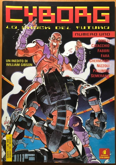 CYBORG 1/7 1991 Star Comics Serie Completa Palumbo Burroughs Nathan ...