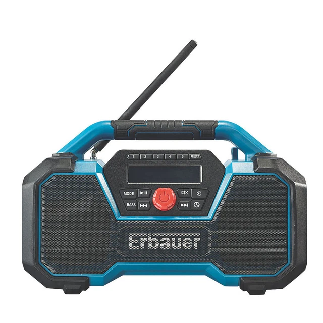 ERBAUER RADIO ERD18-LI DAB / FM Bluetooth / Aux Input Electric Or ...