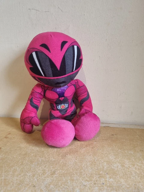 OFFICIAL LICENSED MIGHTY Morphin Power Rangers Plush Toy. 30cm. Pink ...