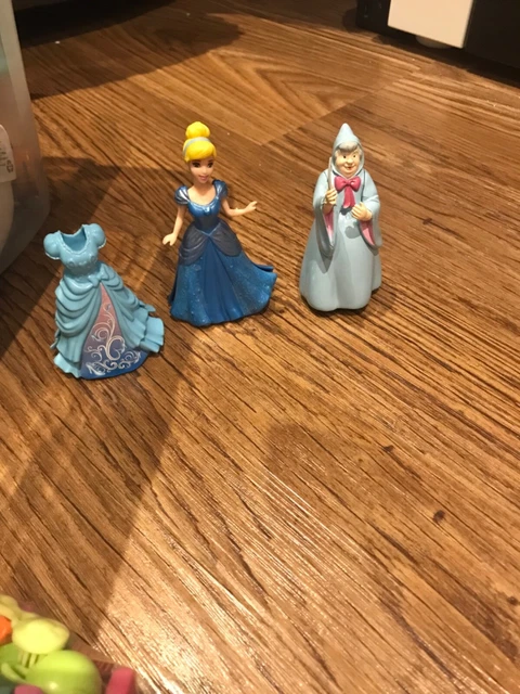 Disney Princess Cinderella Magic Clip Magiclip Doll Fairy Godmother