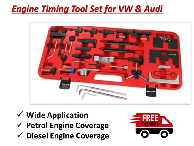 PROFESSIONAL VW AUDI VAG Master Engine Timing Tool Set (Genuine Neilsen ...