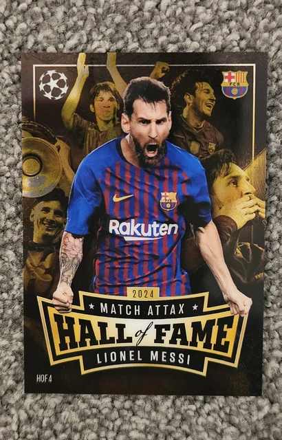 LIONEL MESSI MATCH Attax 2024/2025 Barcelona 24/25 # HOF4 $45.00 ...