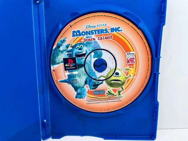 DISNEY'S PIXAR MONSTERS Inc Scare Island PS1 PlayStation PAL - GC ...