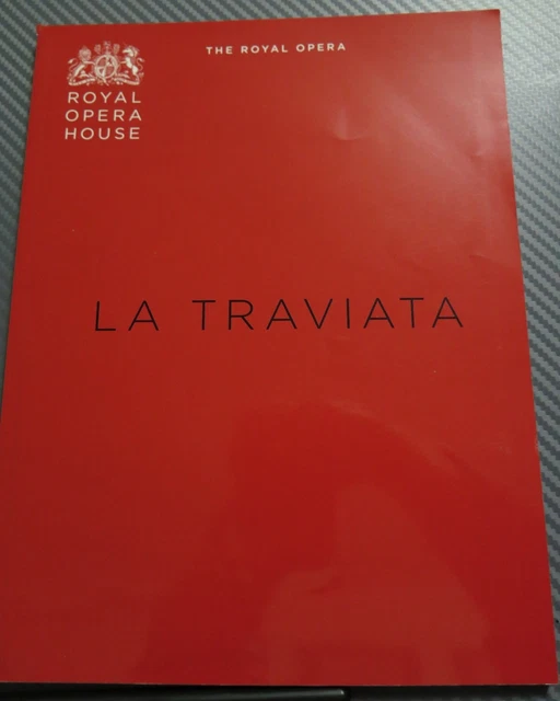 ROYAL OPERA HOUSE – La Traviata Programme, 2010, Dmitri Hvorostovsky ...