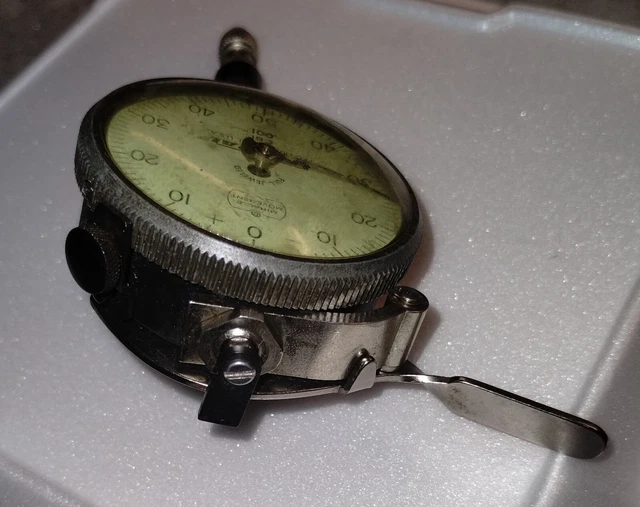 VINTAGE FEDERAL DIAL Indicator Fully Jeweled Miracle Movement .001 $35. ...