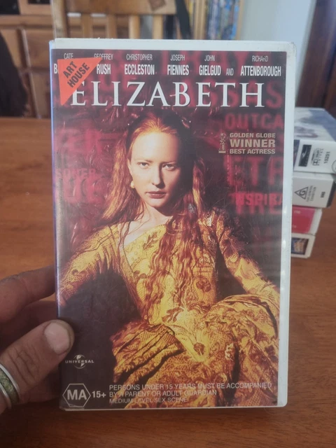 ELIZABETH VHS VIDEO Tape Cate Blanchett Drama Movie Vintage £10.16 ...
