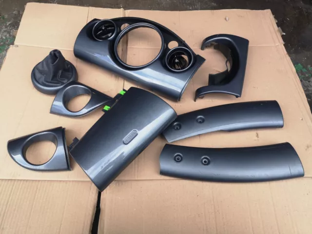 BMW MINI COOPER One R50 R53 Interior Dashboard / Dash Trim Panel 2001 ...