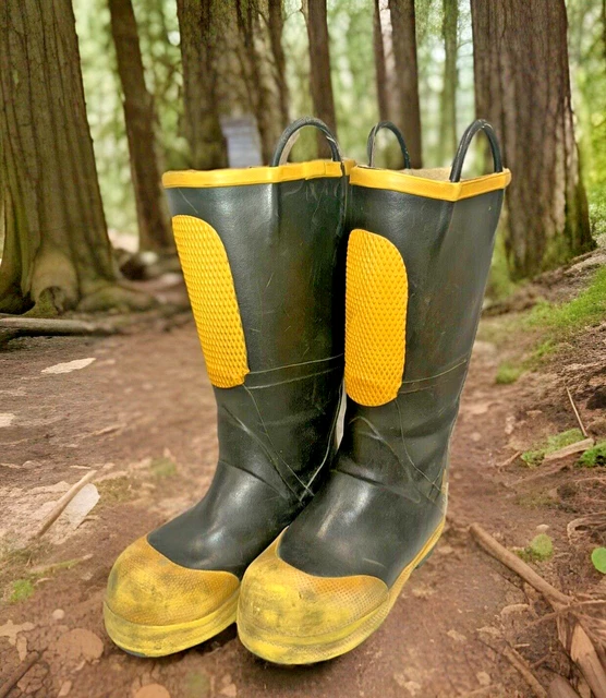 RANGER FIREWALKER MENS Size 8 M Rubber Made with Kevlar Boots Mfg 2008 ...