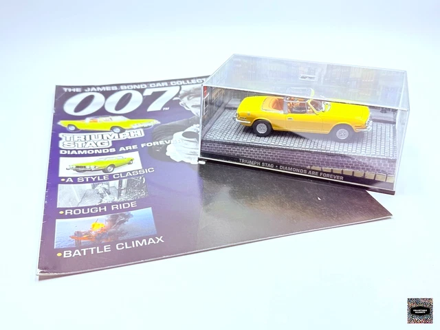 TRIUMPH STAG - Diamonds Are Forever - James Bond Car Collection 018 £12 ...