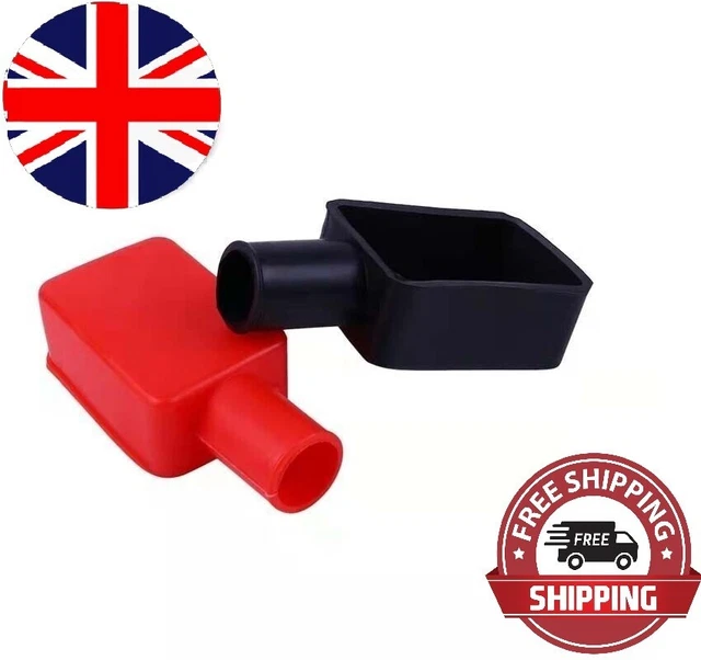 2X BATTERY TERMINAL covers for Negative and Positive Terminals for Car ...