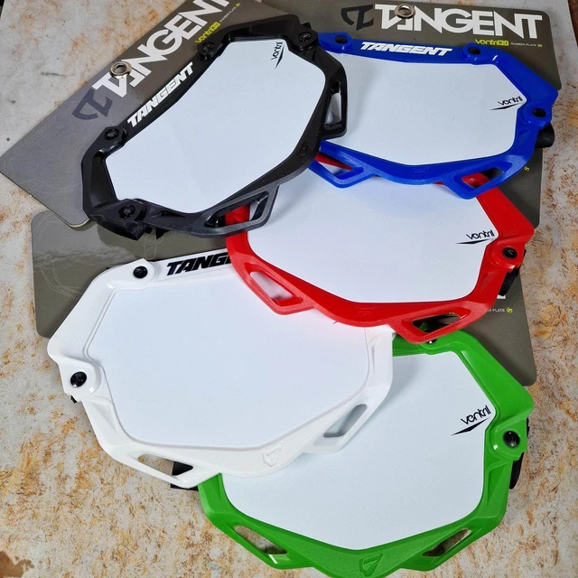 TANGENT VENTRIL 3D BMX Race Number Plate with YOUR Custom Name and ...
