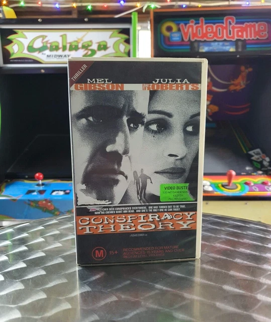 CONSPIRACY THEORY - Mel Gibson - VHS Movie - Video Tape - Big Box Ex Rental $7.31 - PicClick AU
