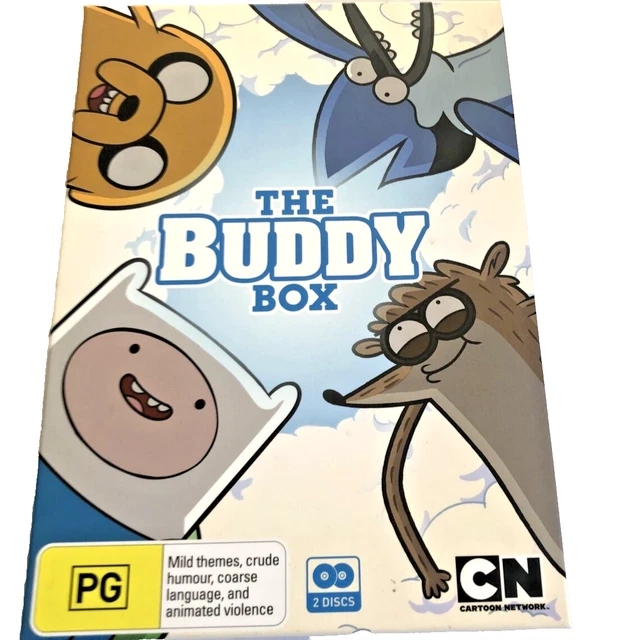 ADVENTURE TIME (DVD) The Buddy Box 28 Episodes Animation comedy anime ...