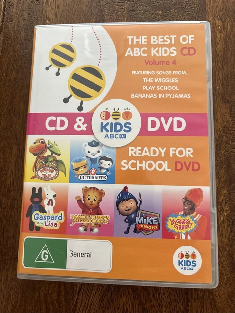 THE BEST OF ABC Kids CD Vol 4 and Ready For School DVD 2 disc set 2016 ...