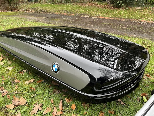 BMW GENUINE ROOF Box Luggage Cargo Storage 520 L Lockable Black ...