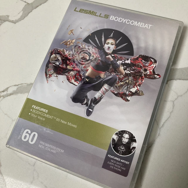 LES MILLS BODYCOMBAT BODY COMBAT 60 DVD CD and notes -ffak EUR 35,51 ...