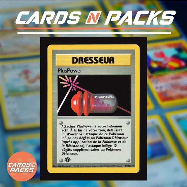 CARTE POKEMON PLUSPOWER 84/102 PCA PSA Set de Base Edition 1 NM-MINT 🇫🇷 ...