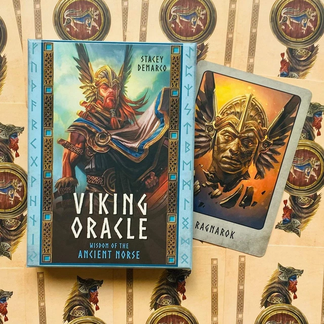 VIKING ORACLE BRIDGE Cards Oracle Stacey Demarco Esoteric Telling Blue ...