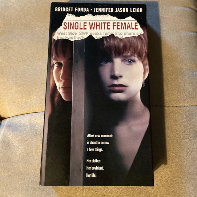 SINGLE WHITE FEMALE (VHS, 1993, Closed Captioned) Bridget Fonda £7.09 ...