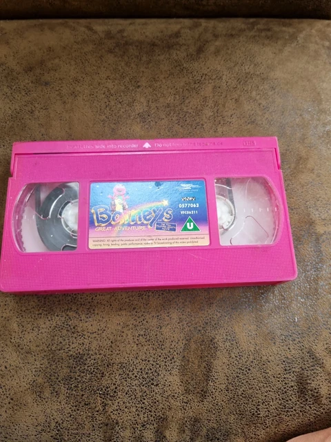VHS BARNEY'S GREAT Adventure, full feature length movie. 74 mins run ...