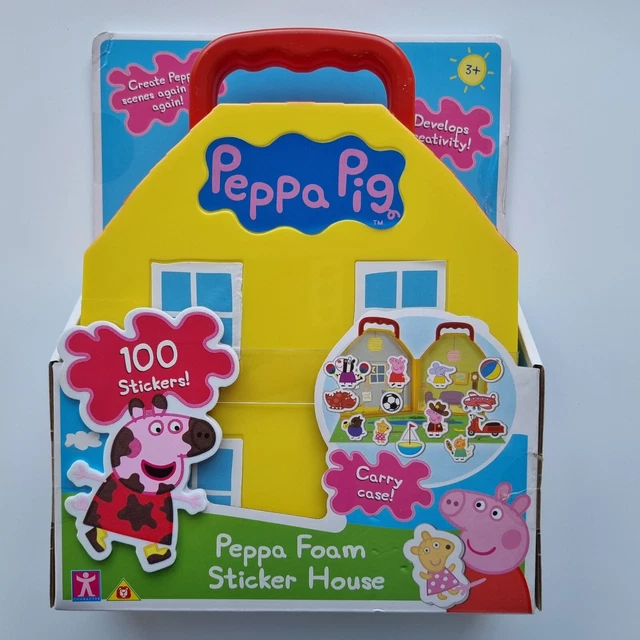 PEPPA PIG PEPPA Foam Sticker House £9.90 - PicClick UK