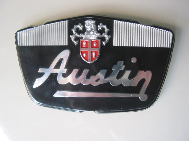 NOS BMC Austin Mini Mk1 Bonnet Badge 24G1201 Very Rare Genuine Original ...