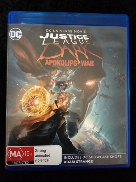 MINT JUSTICE LEAGUE Dark Apokolips War Blu Ray (Reg B) DC Comics ...