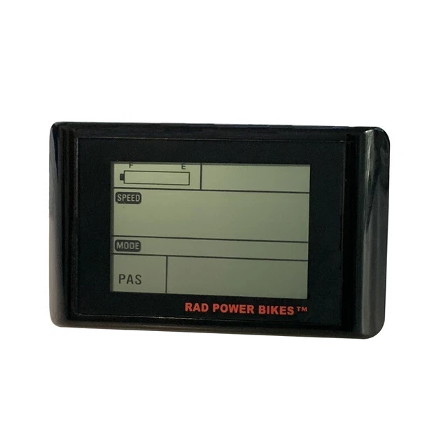 RAD POWER EBIKE LCD Display Electric Bike Display Electric Bike speed ...