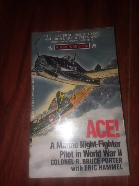 ACE MARINE NIGHT Fighter Colonel R. Bruce Porter EUR 14,60 - PicClick FR