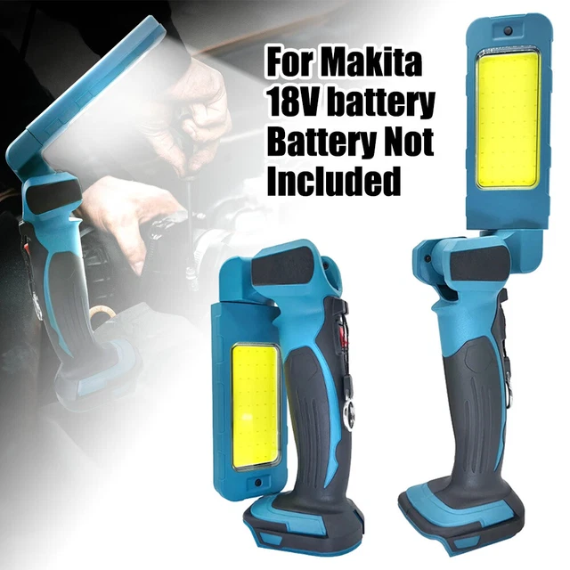 FOR MAKITA 18V Battery Cordless LED Spotlight Flashlight Work Light ...