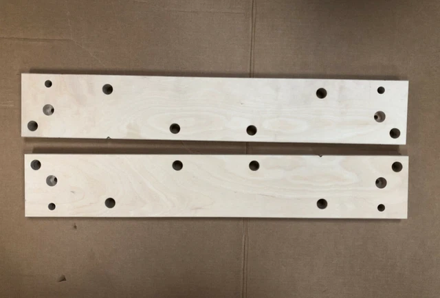 24MM BIRCH PLY Jaws To Fit WM626 MK2 Black & Decker Workmate. Spare ...