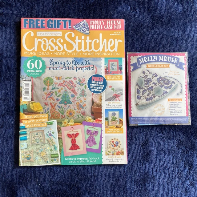 CROSS STITCHER CROSS stitch Magazine Issue 407 with gift Kit £7.58 ...