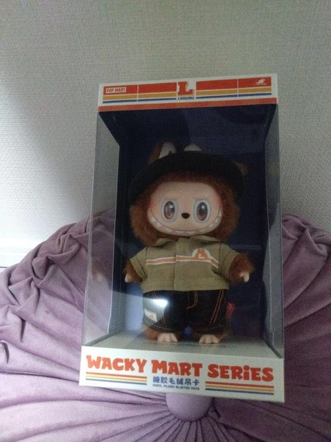 POP MART LABUBU Wacky Mart Series Vinyl Plush Pendant Mini Figure ...
