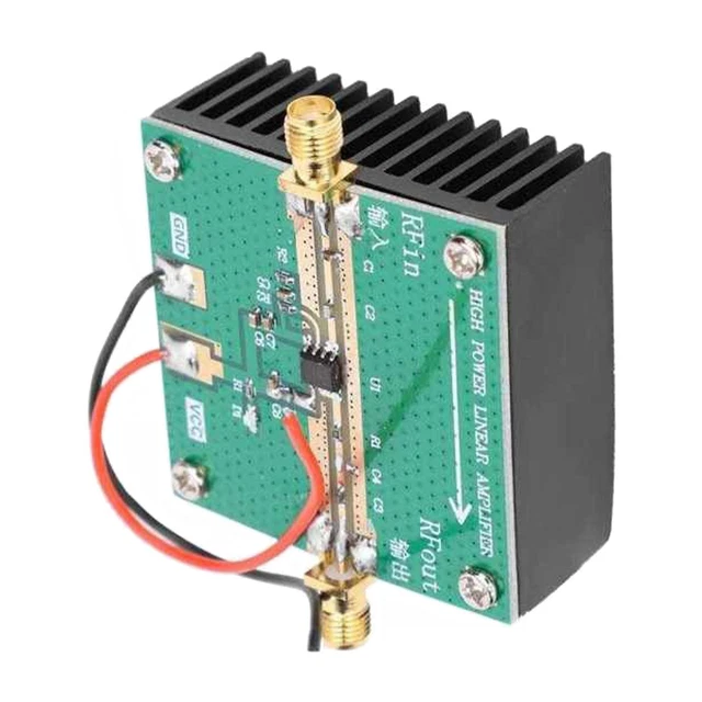RF POWER AMPLIFIER with Heat Sink Amplification Module for £16.37 ...