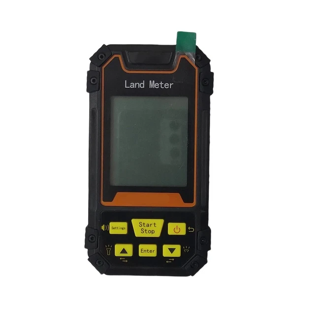 BLACK AND WHITE Screen Acre Meter for Accurate Field and Land ...