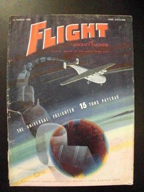 FLIGHT AERONAUTICAL MAGAZINE n°2152 -1950/Rome in a Day There and Back ...