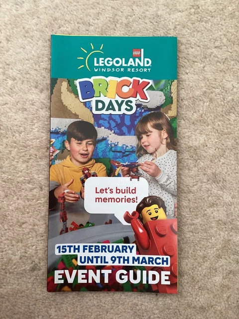 LEGOLAND WINDSOR 2025 Park Map - New Mint Condition £3.63 - PicClick UK